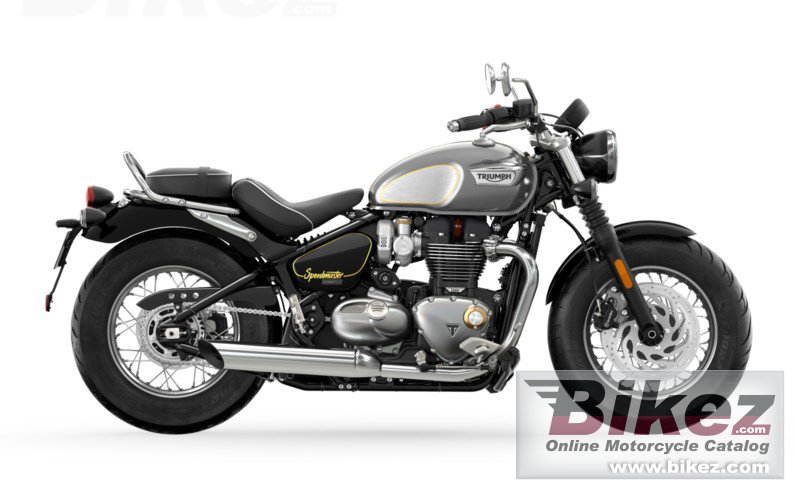 Triumph Bonneville Speedmaster Gold Line poster